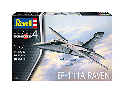 Revell RV04974 EF-111A Raven Plastic Model kit, 1:72