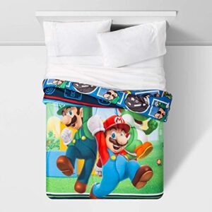 super mario comforter full