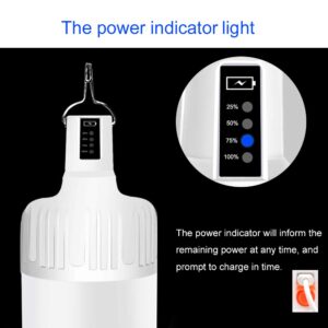 2 Pack LED Camping Lantern Rechargeable,3 Mode 2000 Lumens Camping Lights ,Must Have During Hurricanes, Emergencies, Storms, Outages