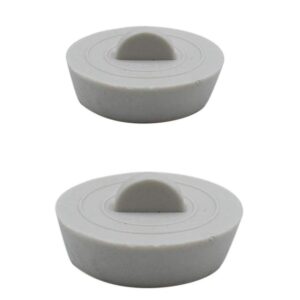 2 size universal bathtub drain stoper plugs, drain stopper for bathtub and bathroom sink wash basin bounce