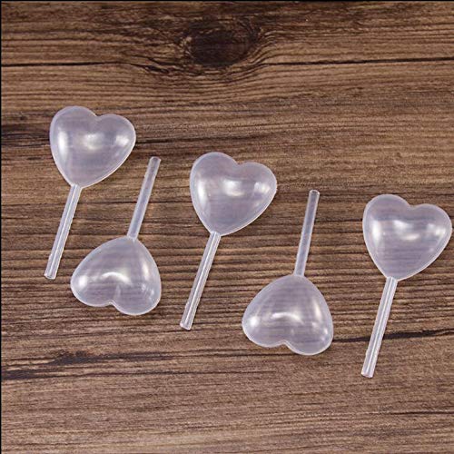 100 Pcs 4ml Heart Shape Plastic Dropper Disposable Liquid Essential Oil Transfer Dropper Pipettes Plastic Squeeze Transfer Pipettes for Cupcakes Lollipops Ice cream