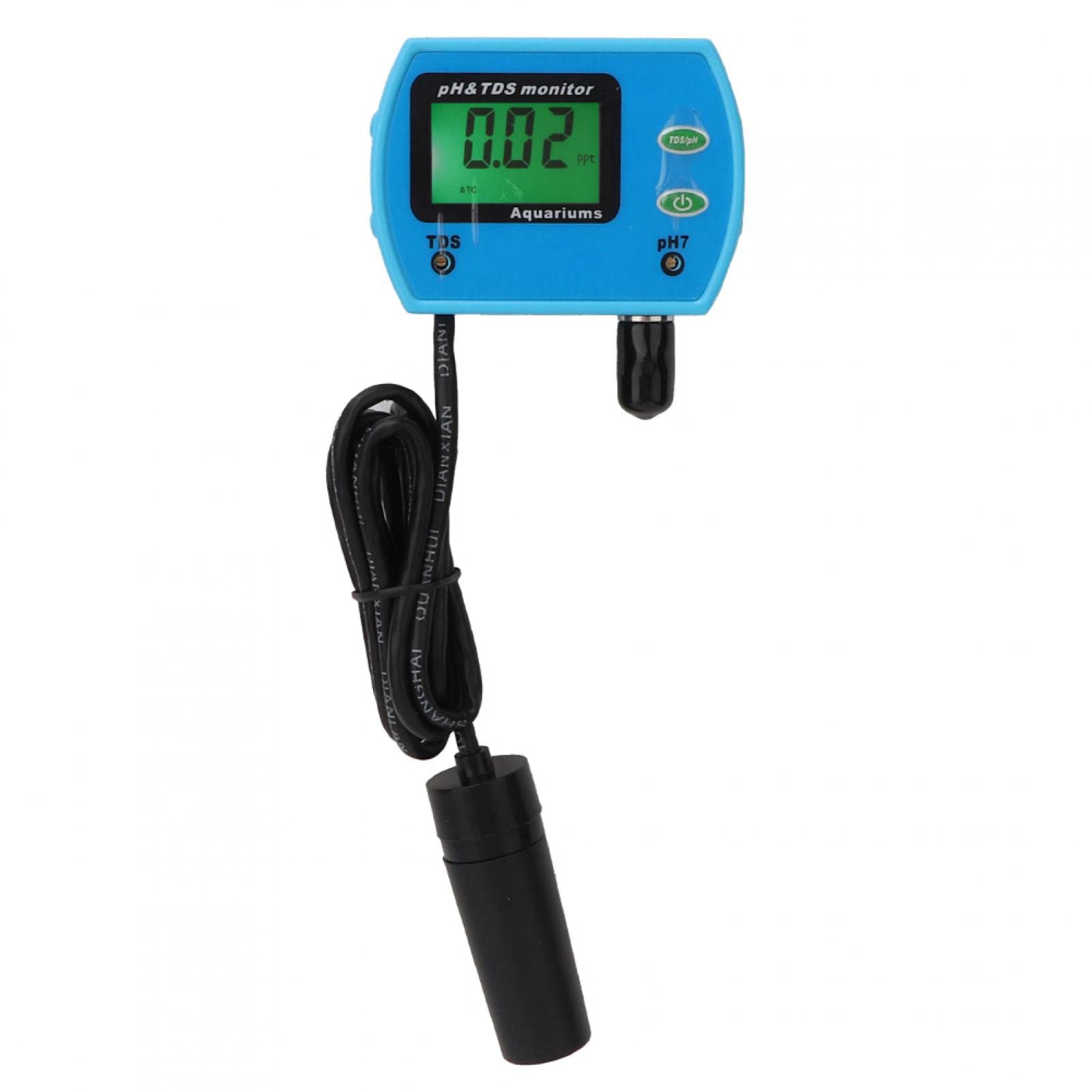 Hilitand Water Quality Detector / Meter / Analyzer Online Monitor 100-240V Water Quality Detector 9851 New(US Plug)