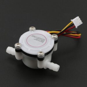 Pxyelec 1Pcs G1/4" Quick Connect Water Flow Sensor Hall Effect Switch Meter Flowmeter Counter Meter Connect Hose 0.3-6L/min