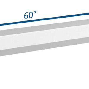 KoolMore - WMSH-1260 NSF Stainless Steel Wall Mount Shelf - Industrial Grade Metal Shelving for Commercial Restaurant Kitchens 12 x 60