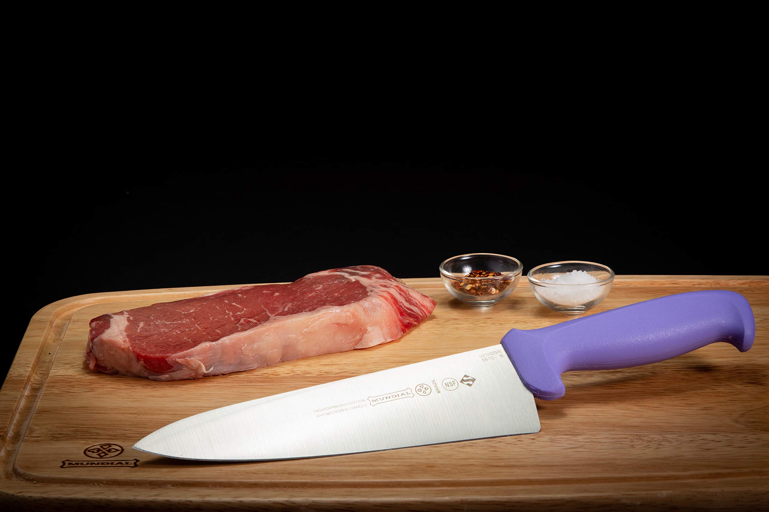 Mundial Purple Cook's Chef Knife 8 Handle