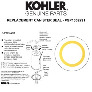 Kohler Genuine Part Gp1059291 Canister Seal - 6 PACK