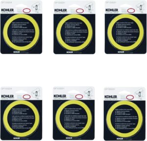 kohler genuine part gp1059291 canister seal - 6 pack