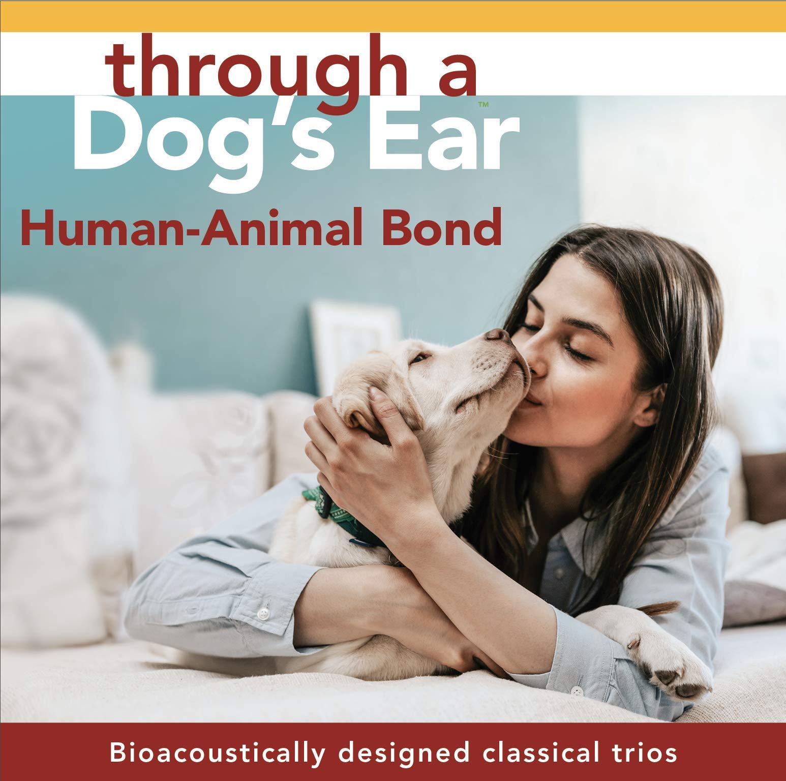 iCalmPet | Through a Dog's Ear: A Calm Variety |3-CD Box Set | 3-hrs | Reduces anxiety with solo piano, classical trios, and reggae rhythms to stay calmer longer