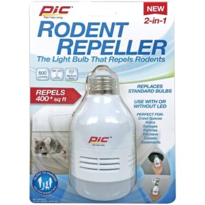 PIC Rodent Repeller LED Bulb (PCOLEDRR)(LED-RR)