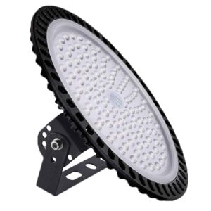 donzake 500w ufo led high bay light lamp factory warehouse industrial lighting 40000 lumen 6000-6500k ip65 warehouse led lights- commercial bay lighting for garage factory workshop gym (500w 1)