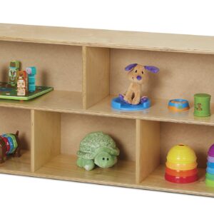 YoungTime Jonti-Craft 7045YT Toddler Single Storage Unit Shelves - Kids Classroom Storage Shelf