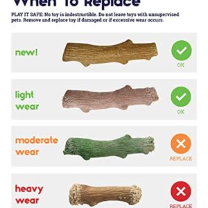 Petstages Dog Chew Toys – Safe and Long Lasting Chewable Sticks - Tough Alternative Chewing Sticks for Dogs