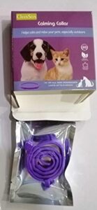 calming collar for cats, lavender & chamomile, pheromone technology, 60 day collar