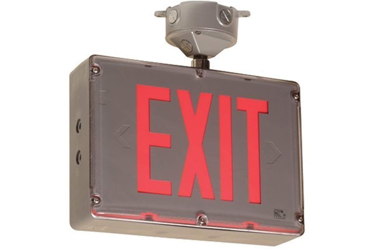 Explosion Proof Exit Sign - Single Sided