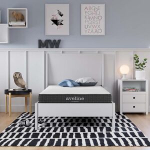 Modway Aveline 6” Gel Infused Memory Mattress with CertiPUR-US Certified Foam Narrow Twin Mattress