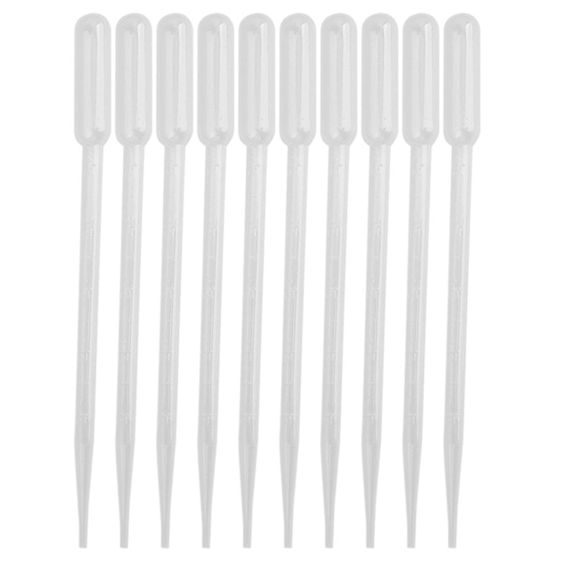 Yesallwas Plastic pippets Dropper 10ml 20Pcs, Large Pipette Dropper for Lab Measuring and distributing Liquid