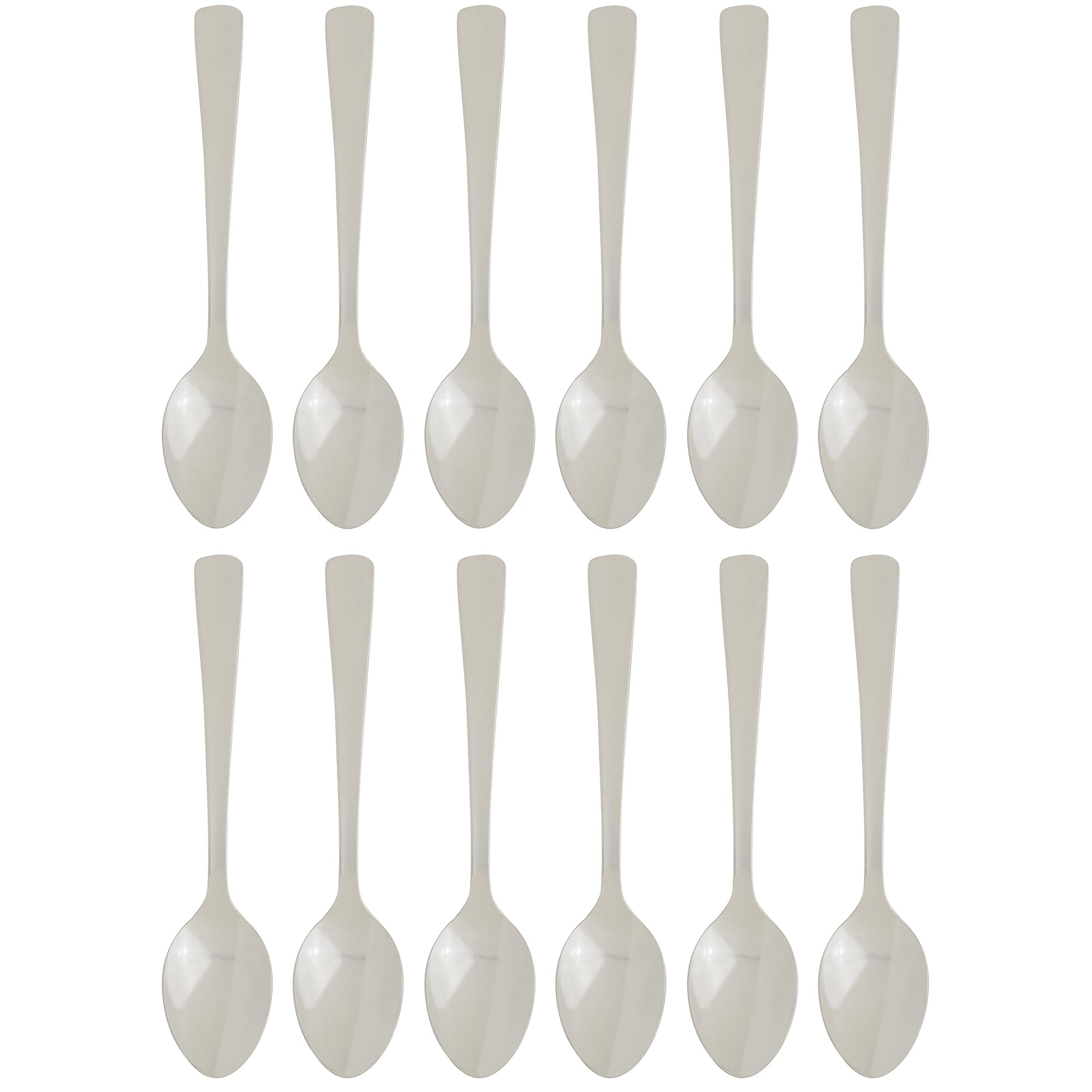 Fino Demi Spoon Set, Stainless Steel, Made in Japan, Set of 12