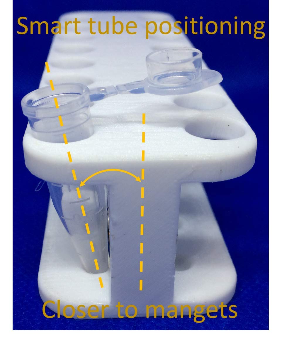 Magnetic Rack for DNA, RNA Purification; for 1.5 mL centrifuge Tubes (Legacy)