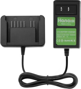 hanaix 18v battery charger for hitachi 339782 bsl815x bsl1815s bsl1830 bsl1830c 339782 330139 330557 li-ion battery fast charger