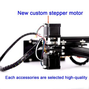 BACHIN CNC Router Drawing Robot Kit Writer XYZ Plotter iDraw Hand Writing Robot Kit Open Source for Maker/Geek, Working Area A4