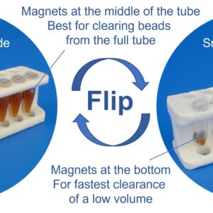 Sergi Lab Supplies Magnetic rack for DNA, RNA purification; for 100-250 microliter PCR tubes (leagacy, 16 tubes)