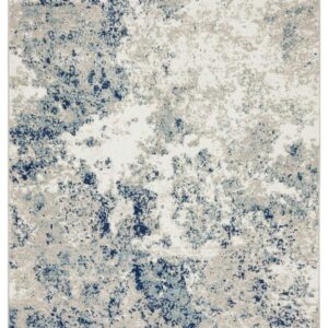 LUXE WEAVERS Rug - Abstract Marble Rug, Affordable Premium Area Rug for Living Rooms, Bedrooms, Dining Areas, Medium Pile, Floor Cover, Soft, Stain Resistant Persian Rug, Ivory / Size 8x10