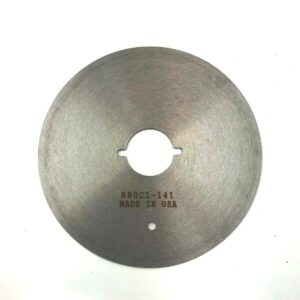 4" round knife #r80c1-141 for eastman cutter falcon, robin cutting machine