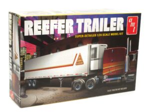 amt reefer semi trailer 1:24 scale model kit