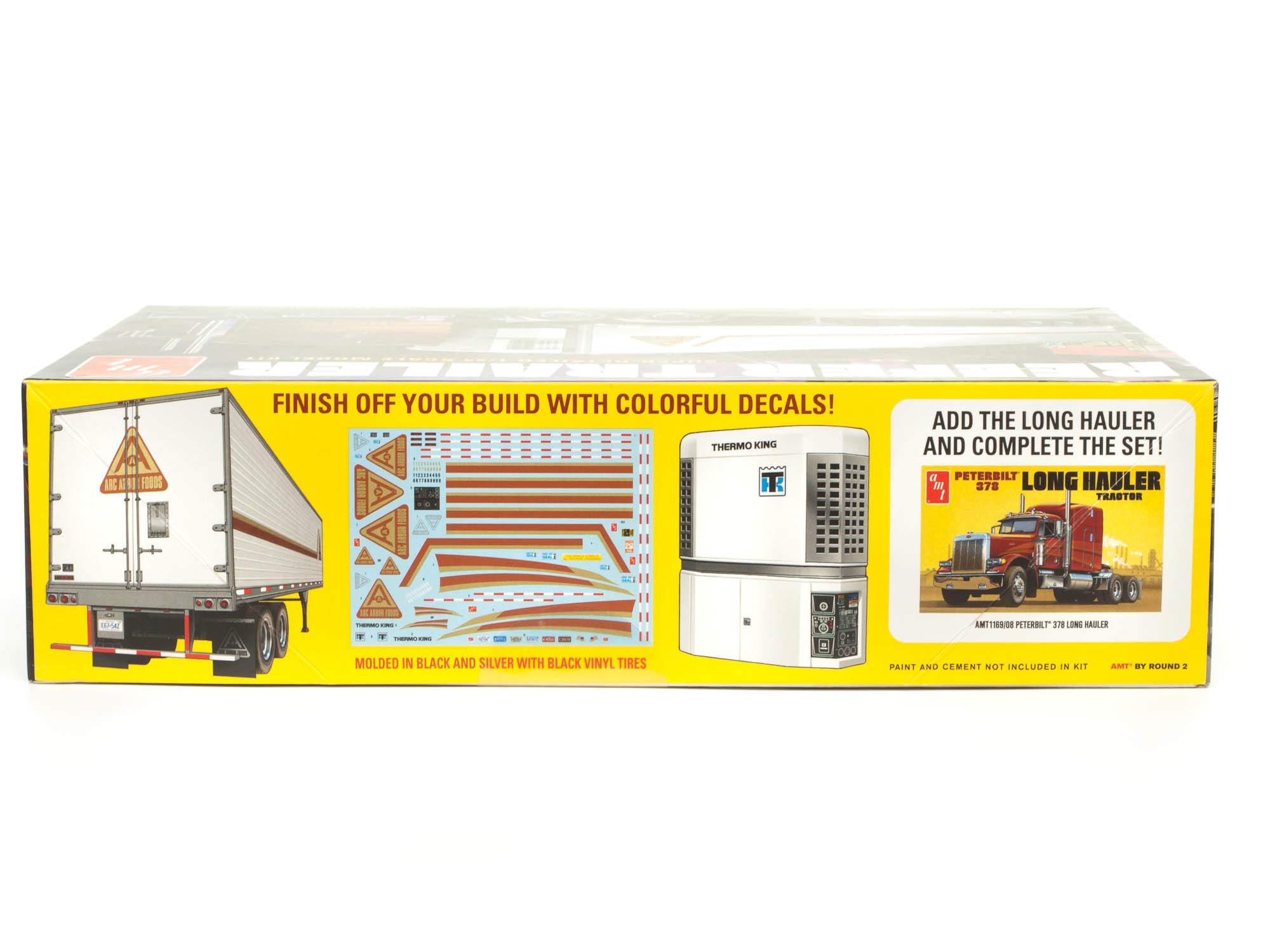 AMT Reefer Semi Trailer 1:24 Scale Model Kit