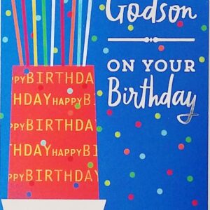 Greeting Card For You Godson On Your Birthday My Life Became Brighter When You Became Part Of It