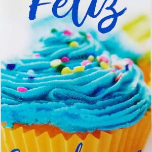 Greeting Card Feliz Cumpleanos - Happy Birthday in Spanish Espanol - Espero que cada uno de tus deseos se haga realidad