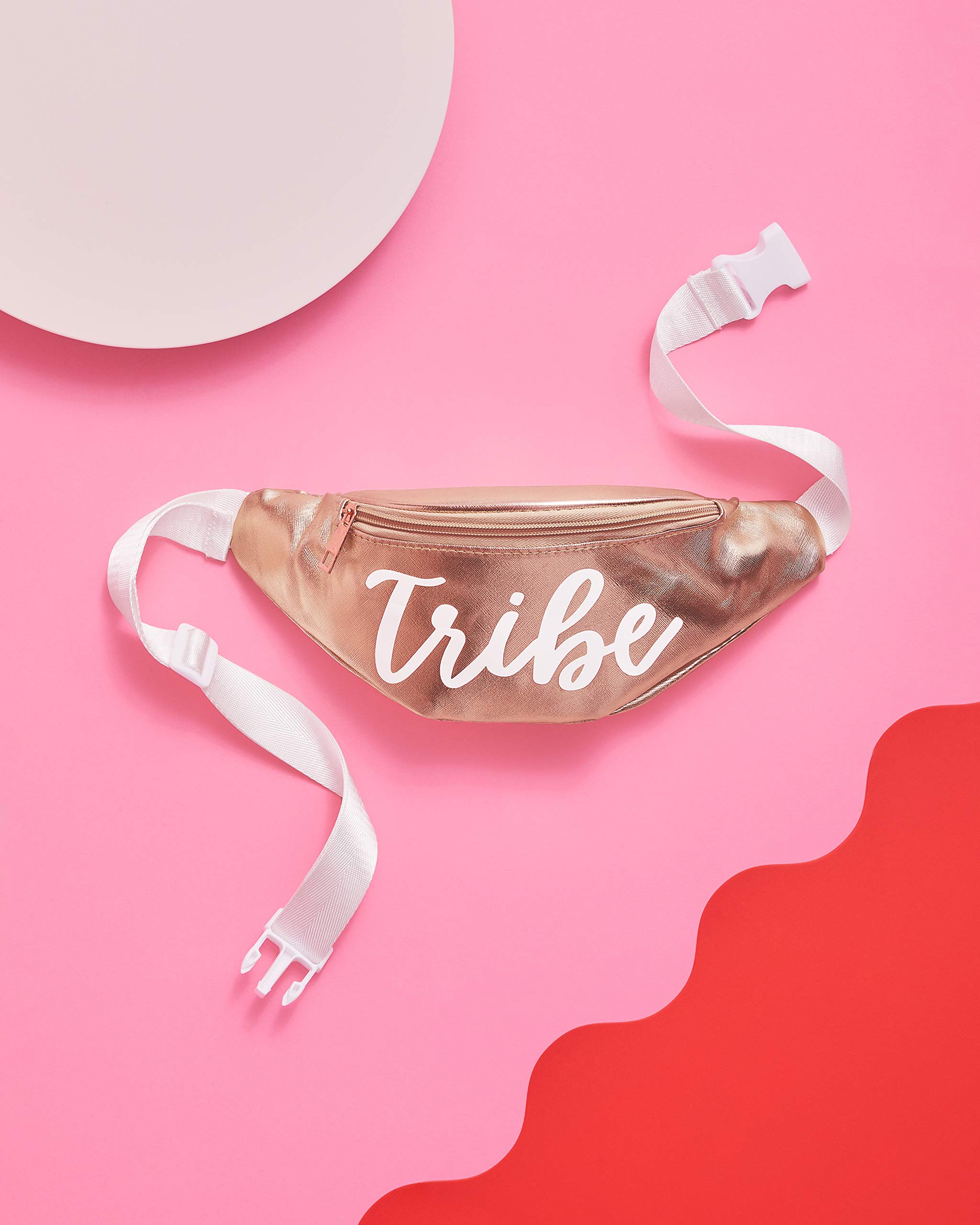 xo, Fetti Bachelorette Party Bride Tribe Fanny Packs - 8 Bags | Rose Gold Bridesmaid Favors, Bachelorette Party Decorations, Bride To Be Gift, Bach Favor, Bridal Shower