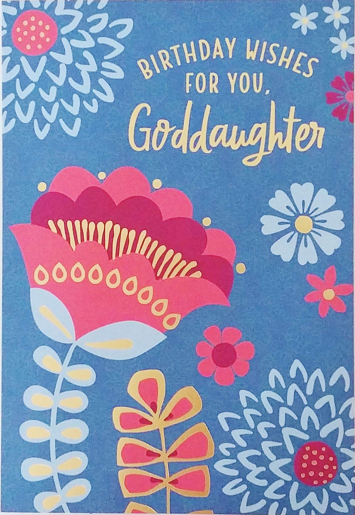 Greeting Card Birthday Wishes For You Goddaughter Every Bit As Special As You Are