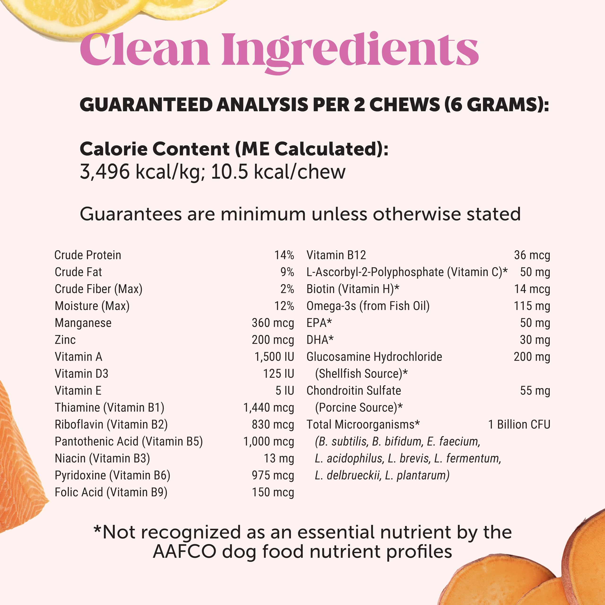 Pet Honesty Multivitamin Dog Supplement, Glucosamine chondroitin for Dogs, Probiotics, Omega Fish Oil, Dog Supplements & Vitamins, Dog Vitamins for Skin and Coat Allergies, (Peanut Butter 90 ct)