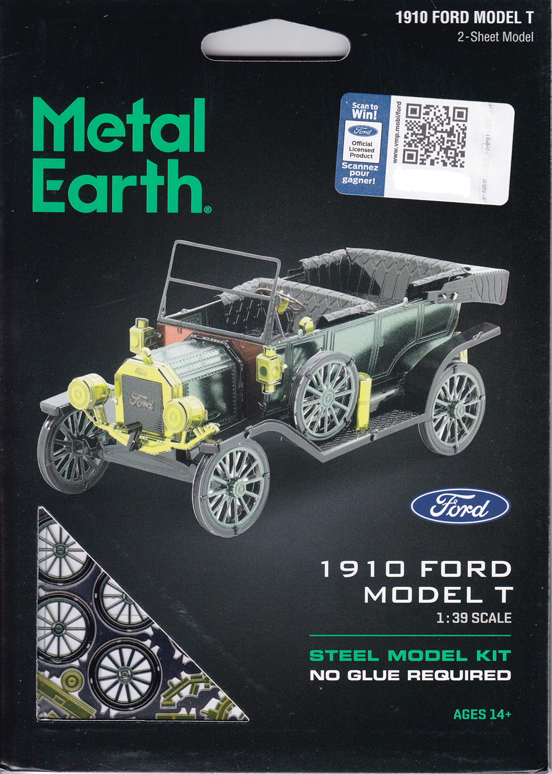 Fascinations Metal Earth 1910 Ford Model T 3D Metal Model Kit