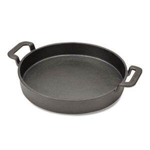 cuisinart ccp-1000, pre-seasoned cast iron griddle pan, 10"