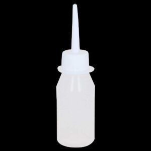 Utoolmart 3pcs Squeeze Bottle 50ml Plastic Glue Oil Bottle Wash Bottles for DIY Label Tattoo