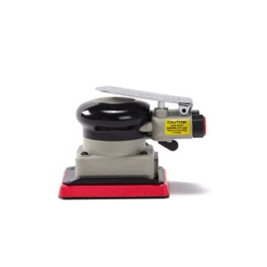 air square orbit finishing sander 3mm orbit pneumatic sheet sander for deep corner, 3” x 4"