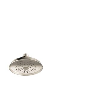 hansgrohe Joleena 6-inch Showerhead Transitional 1-Spray Full with QuickClean in Polished Nickel, 04780830