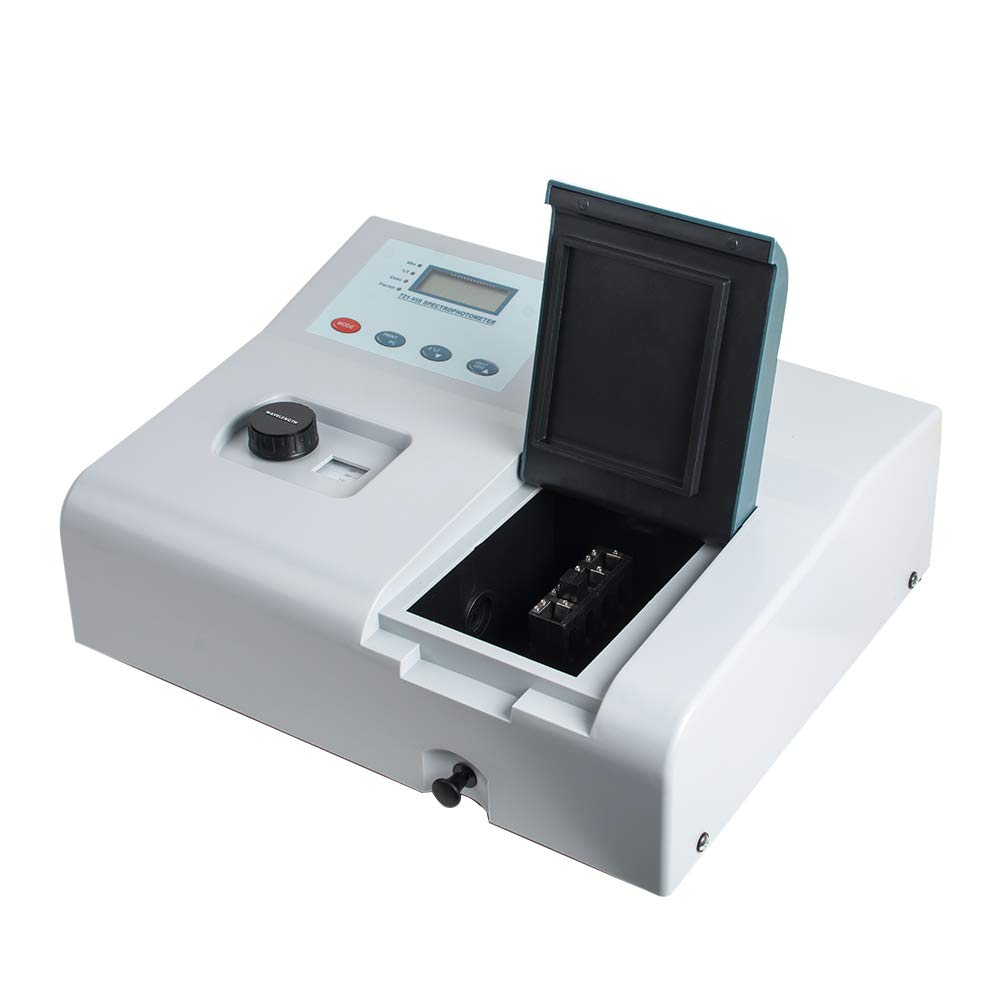 Visible Spectrophotometer 721 LDC Digital Lab Spectrophotometer 350-1020nm Tungsten Lamp Lab Equipment