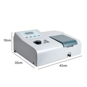 Visible Spectrophotometer 721 LDC Digital Lab Spectrophotometer 350-1020nm Tungsten Lamp Lab Equipment