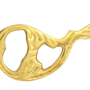 Needzo High Polished Brass Wall Hook, Ornate Bracket for Orthodox Church Oil Lamp or Home Use, 5 Inch