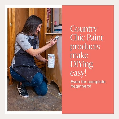 Clear Coat (4oz) - Eco-Friendly Clear Satin Sheen Top Coat for Chalk Style Wood Furniture Paint, Non-Yellowing Waterproof Finish, Easy Application