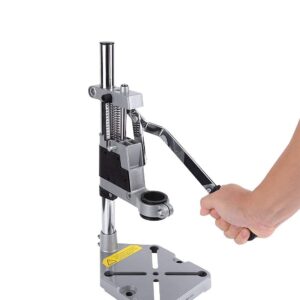 GOTOTOP Drill Press,Adjustable Desktop Drill Stand,Rotary Tool Holder,Universal Bench Clamp Workbench Repair Tool,Multifunctional Rotary Tool Drilling Hole Station for Drilling Collect Workshop