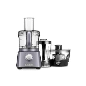 cuisinart cfp-800 kitchen central with blender, juicer and food processor (gunmetal)