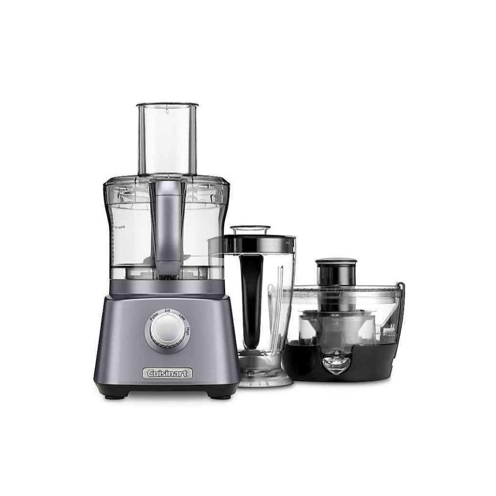 Cuisinart CFP-800 Kitchen Central with Blender, Juicer and Food Processor (Gunmetal)