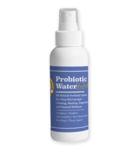 mcgrupps probiotics water for dogs - improves dog diarrhea - constipation - gas - yeast - bad breath - dog allergies - all natural probiotic spray - 2 billion cfus - puppies to seniors