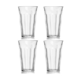 Duralex - Picardie Clear Tumbler 17 Ounces, Set Of 4