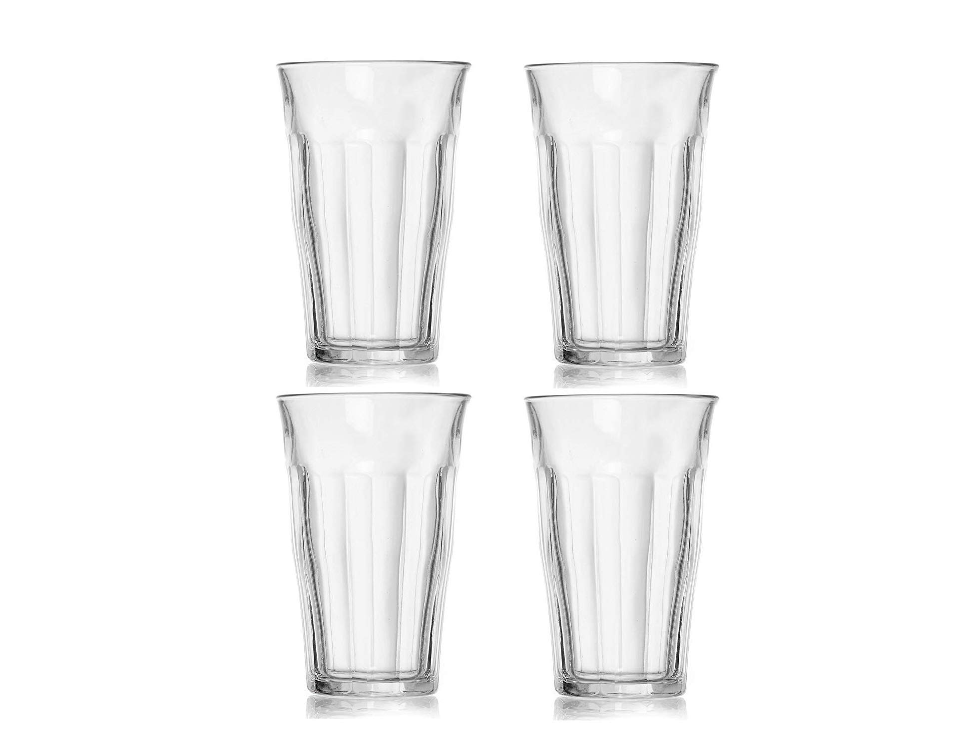 Duralex - Picardie Clear Tumbler 17 Ounces, Set Of 4