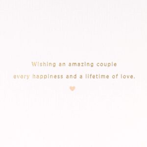 Hallmark Signature Wedding Card (Lifetime of Love)